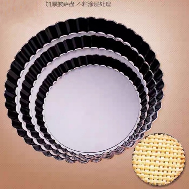 My Bakery Shop - Pie Mould Pie Pan Tart Mould Removable Pizza Pan Non ...
