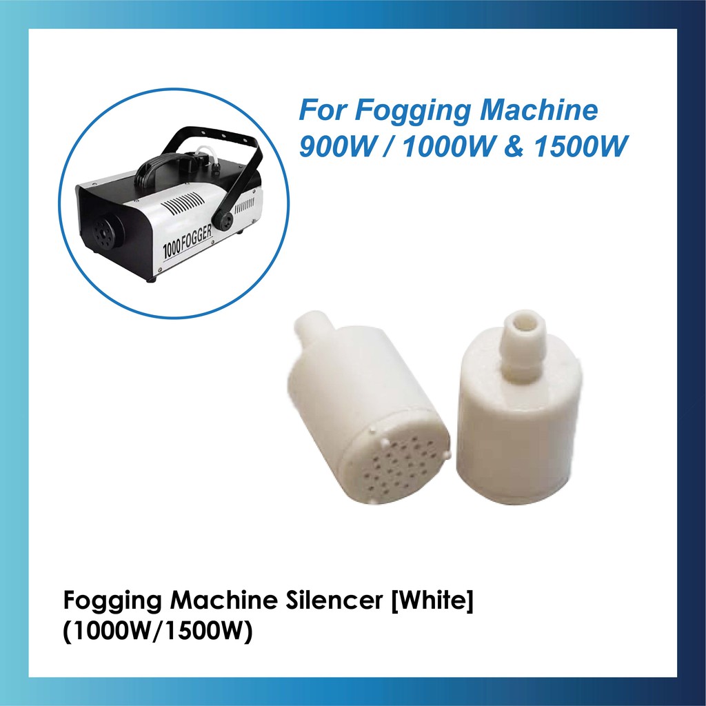 [FOGGING MACHINE SPARE PARTS] Fogging Machine Silencer [White] (1000W ...