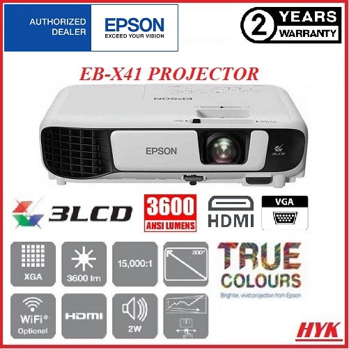 EPSON EB-X41 3LCD Projector | Shopee Malaysia