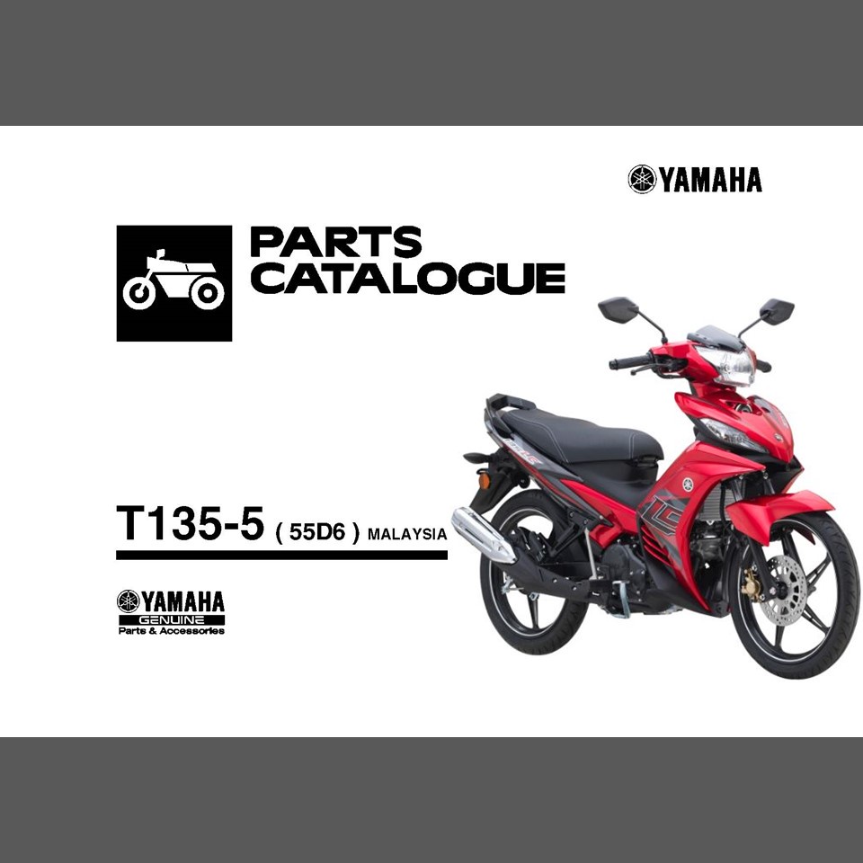 YAMAHA 135LC V4 PARTS CATALOGUE T135-5 (55D6) VERSION 4 - JUNE 2017 ...