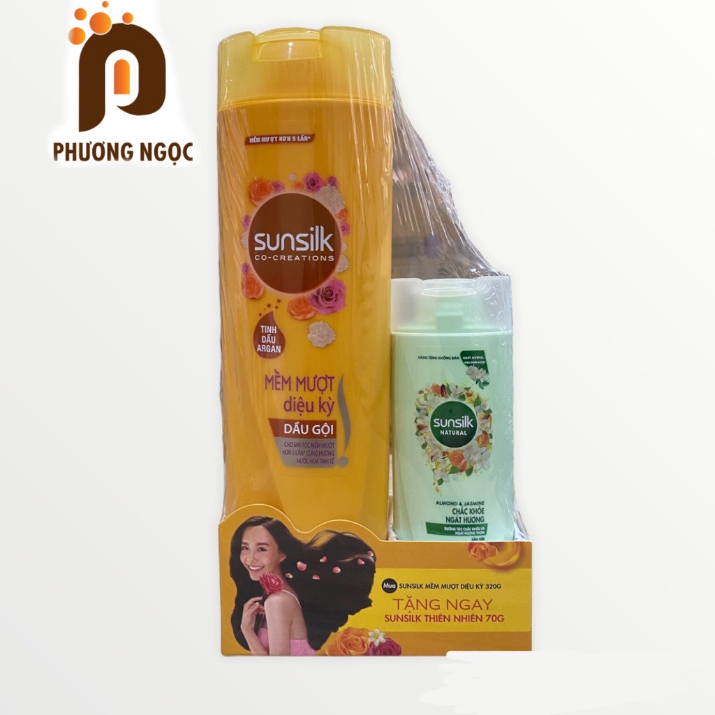 [Buy 1 Get 1 Free] Sunsilk Shampoo Magical Smooth 320g With Nature ...
