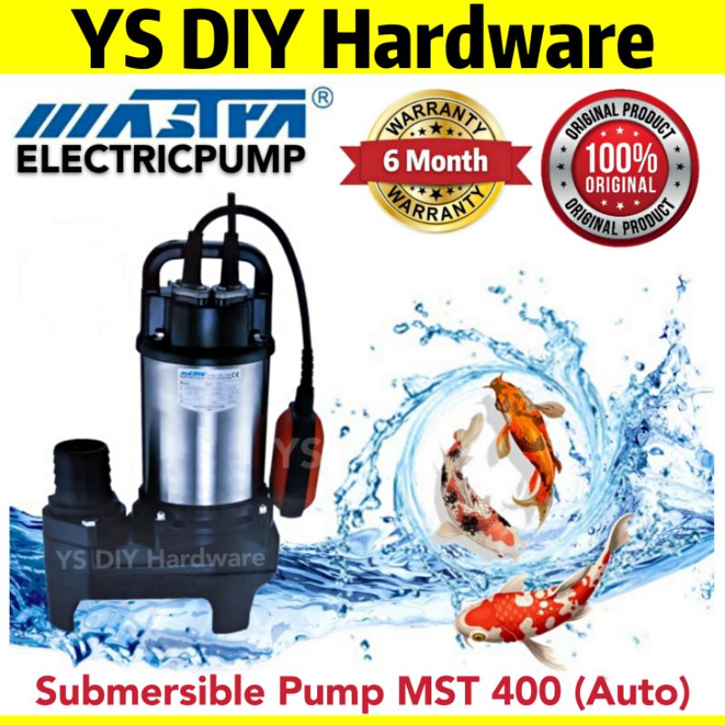 Mastra Submersible Pump MST 400 Auto | Shopee Malaysia
