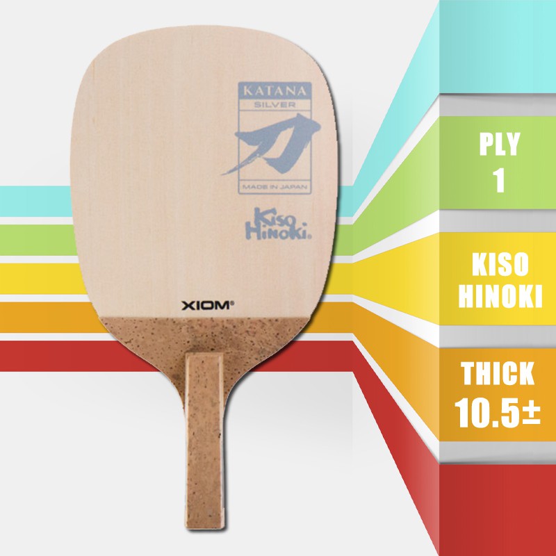 Xiom KATANA Silver Table Tennis Blade JPEN | Shopee Malaysia