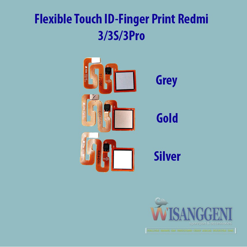 Flexible Fingerprint - Finger Print - Touch ID Xiaomi Redmi 3 - Redmi ...