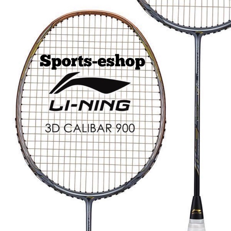 Li-ning 3D Calibar 900 (Original) (Free string, grip and cover ...