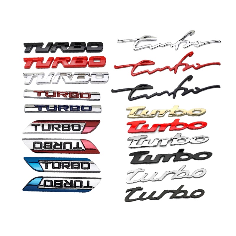 [Turbo Turbo Modified Label] Universal Turbo Car Label Car Modified ...