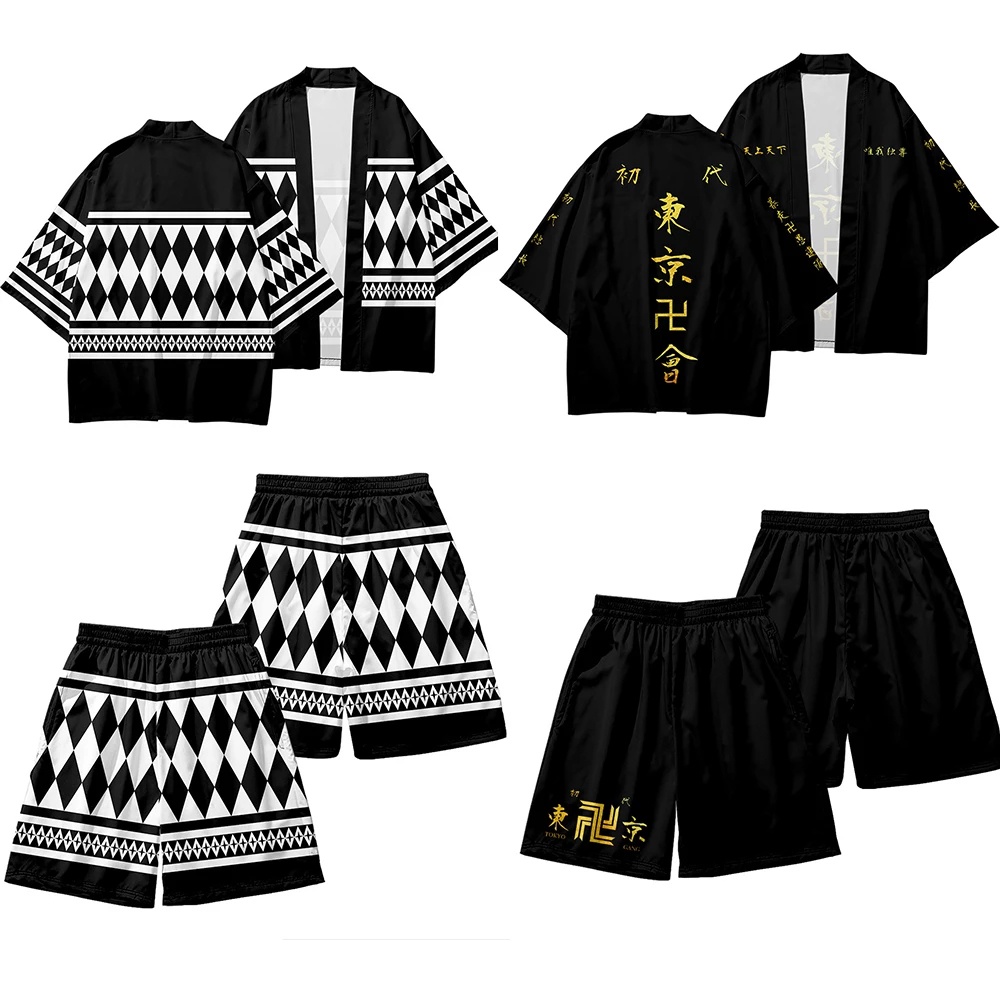 Anime Tokyo Revengers Cosplay Cloak Hanagaki Takemichi Ken Ryuguji ...