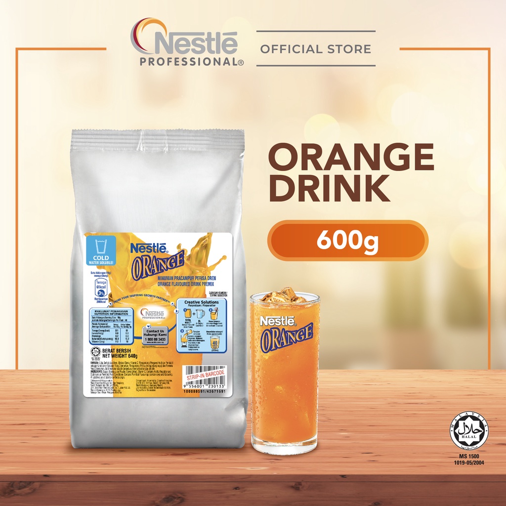 NESTLE Orange Drink Jus Oren - 640g | Shopee Malaysia