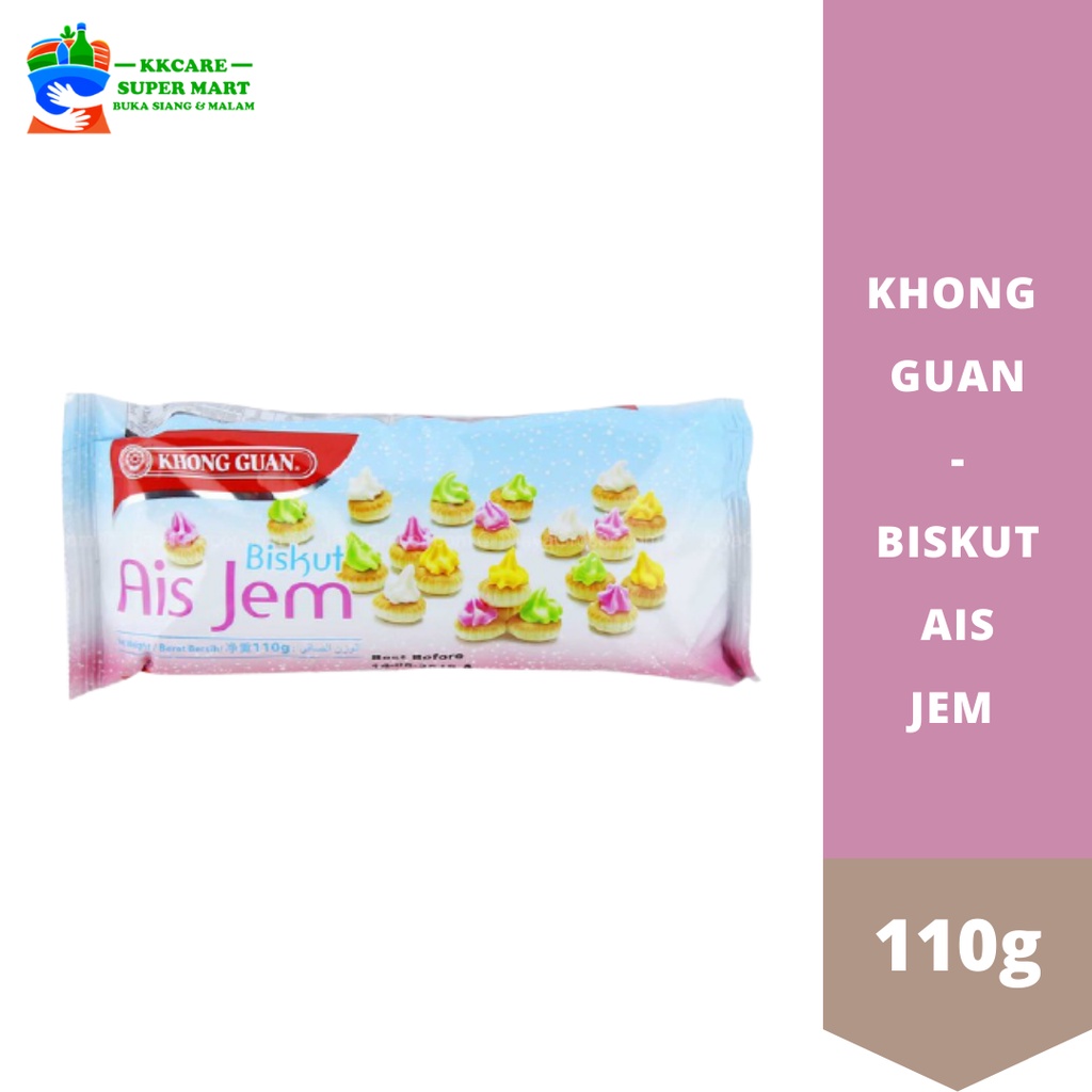 Khong Guan - Biskut Ais Jem 110g | Shopee Malaysia