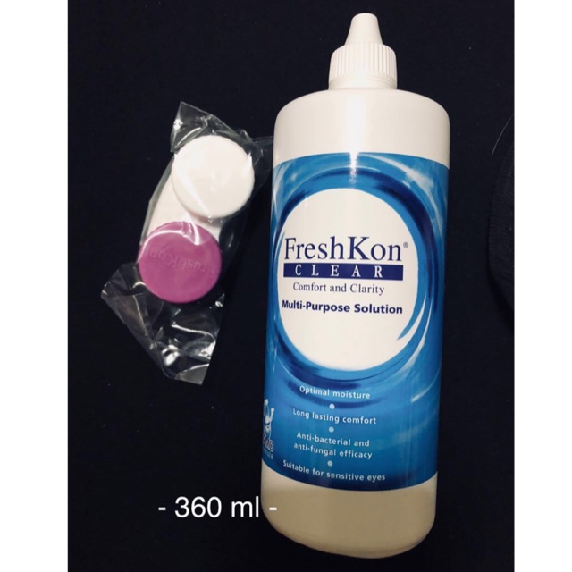 Freshkon CLEAR Multi Purpose Solution (360ml) FREE Casing | Shopee Malaysia