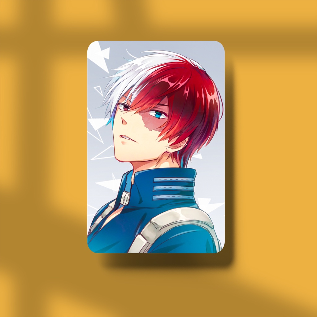 [Photo Card] Shoto Todoroki My Hero Academia Anime Bo Corner Card ...