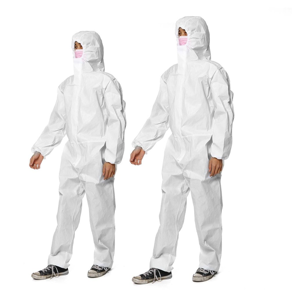 Cleanroom Disposable Jumpsuit Coverall PPE WHO KKM specification ...