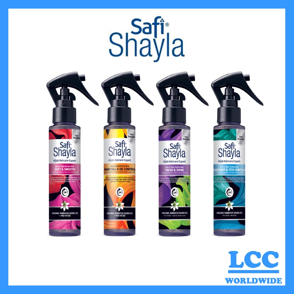 Safi Shayla Hair Mist 50ml/100ml (Hair Perfume, Hair Fragrance ...