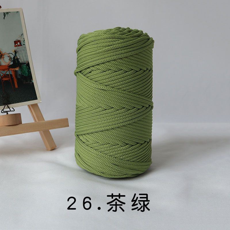 PP Spring 4MM Yarn benang Kait Yarn (300 gram) 4mm Premium Chunky rope ...