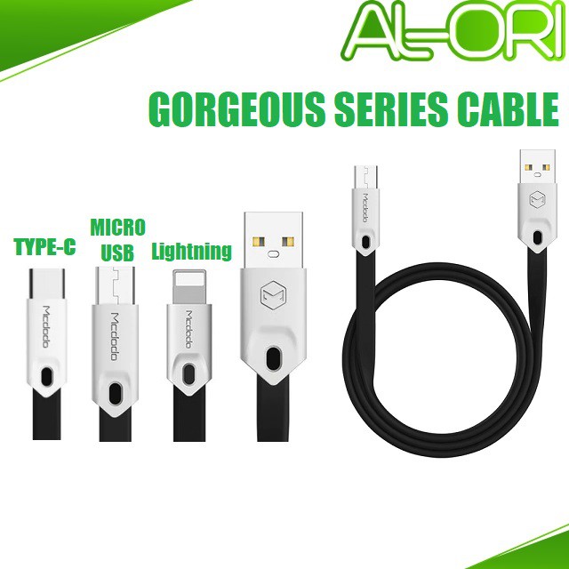 Mcdodo Gorgeous Series 0.25M Or 1M Light CA-031 MicroUSB CA-043 Type-C ...