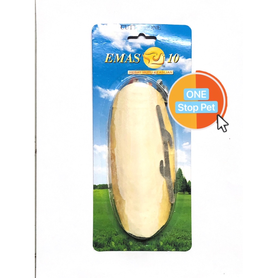 Emas 10 Cuttle Bone 5" Cuttle Fish Bone / Tulang Sotong 30-3316 ...