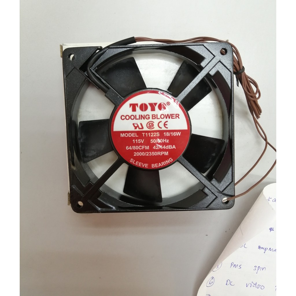 TOYO 115VAC 4" COOLING BLOWER/VIDEO FAN | Shopee Malaysia