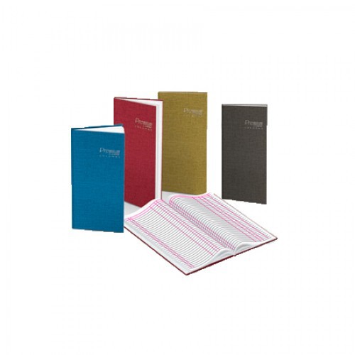 Campap Long Oblong Hard Cover 2 Columns Foolscap Half F4 Book /Buku Log ...