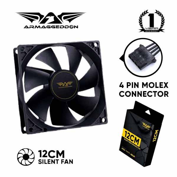 Armaggeddon Silent PC Cooling Fan ( 12CM / 14CM ) | Shopee Malaysia