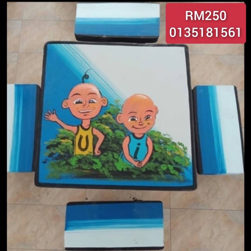 KERUSI MEJA BATU [UTK COD WSP 0135181561] SET MEJA KERUSI BATU MURAH ...