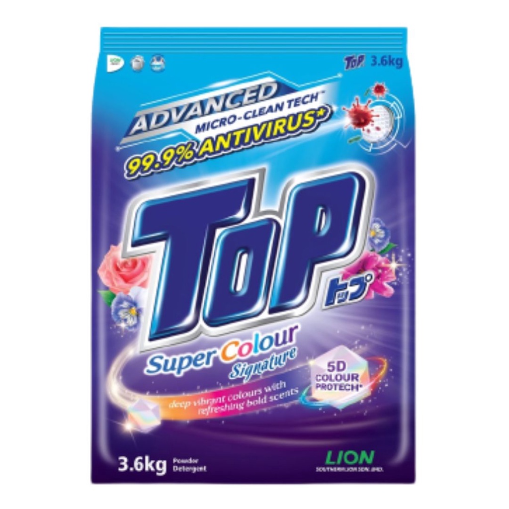 Top Super Color SIGNATURE Powder 3.6kg (Blue) | Shopee Malaysia
