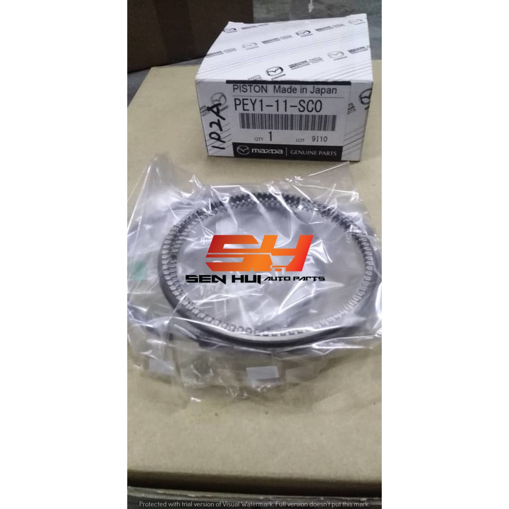 Mazda 3 / 5 / 6 / CX3 / CX5 / Biante PISTON RING STANDARD set PEY111SC0 ...