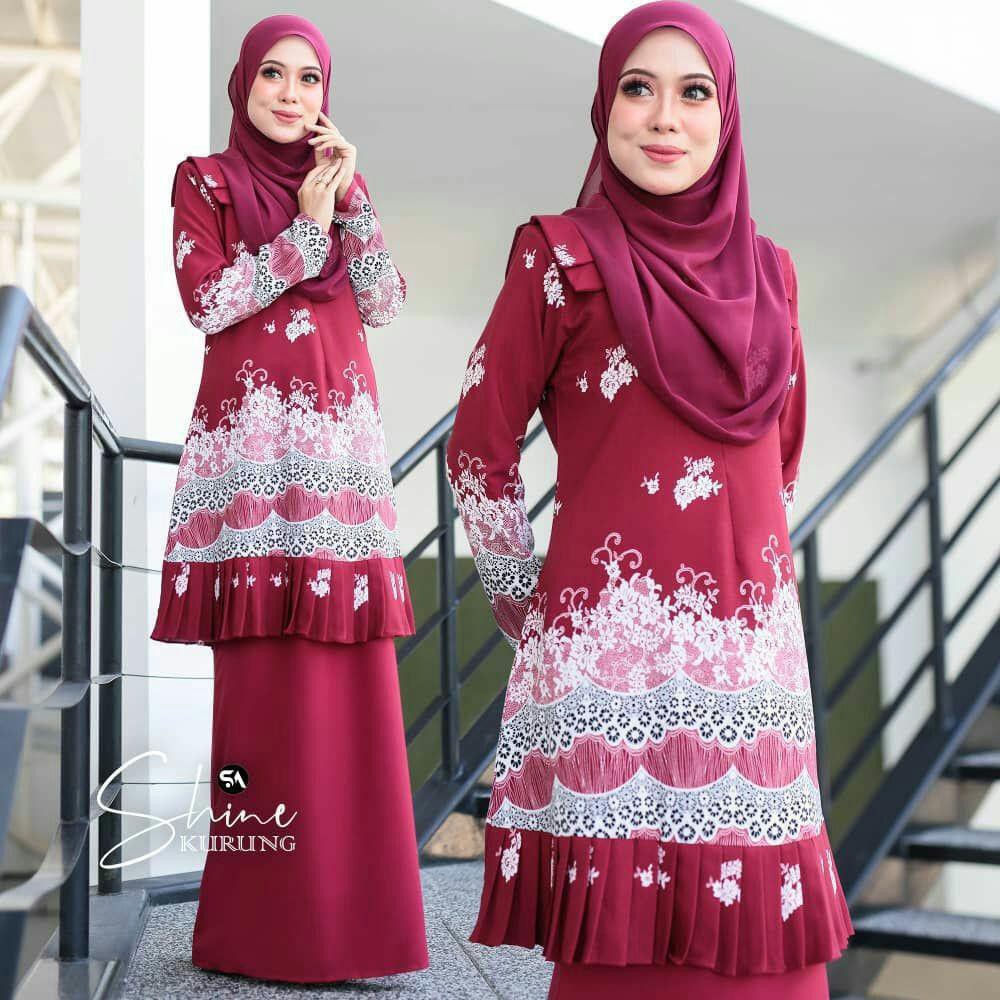 KOLEKSI BAJU RAYA 2020🔥KURUNG SHINE🔥READY STOCK | Shopee Malaysia