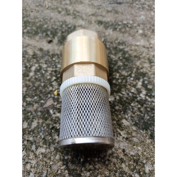 1" Inch Cooper Foot Valve for water pump / float valve 1 inci | Shopee ...
