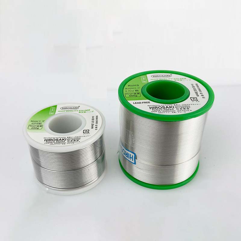Japan Hirosaki solder ribbon rosin 0.3mm 0.6mm 0.8mm lead-free low ...