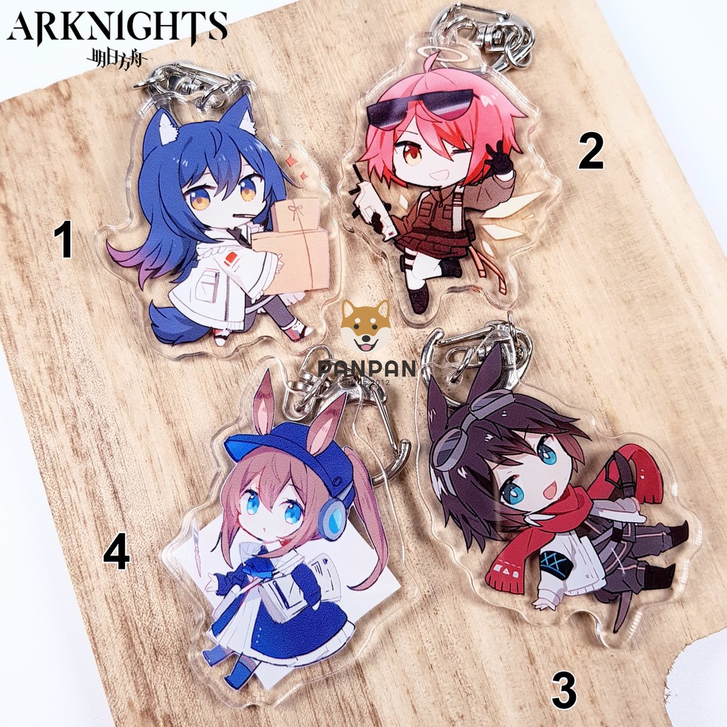 Anime DELUXE Arknights SKIN Keychains (6cm) | Shopee Malaysia
