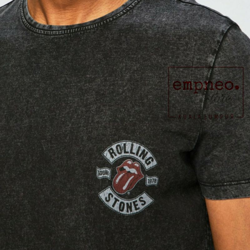 The Rolling Stones Classic Tongue T-Shirt US Tour 1978 (Official ...