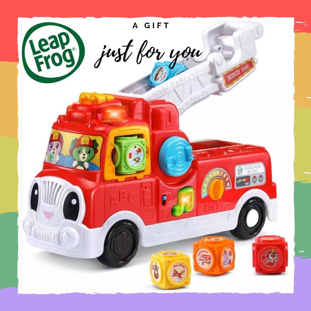 LeapFrog Tumbling Blocks Fire Truck | Shopee Malaysia