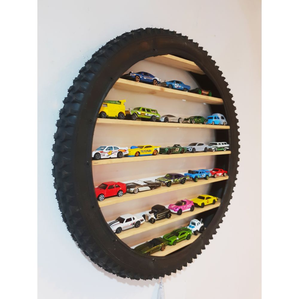 Hotwheels Rack - Hot wheels Rack - Wheel Shaped Display Rack - Size M ...