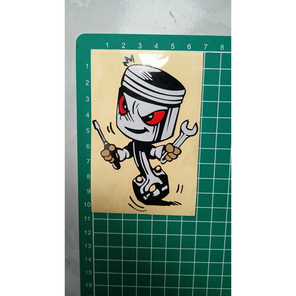 Carburetor / Piston Cutting Sticker | Shopee Malaysia
