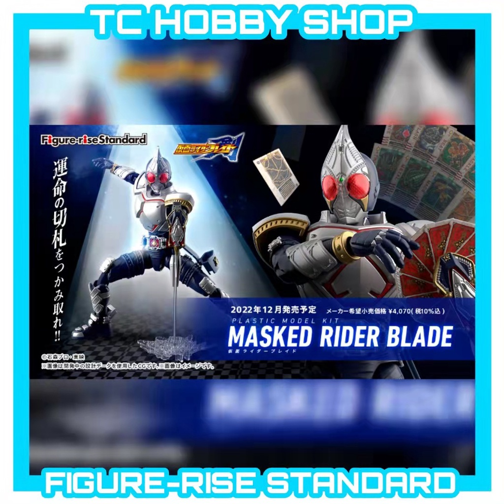 (READY STOCK) Bandai FRS Figure-rise Standard MASKED RIDER BLADE KEMEN ...
