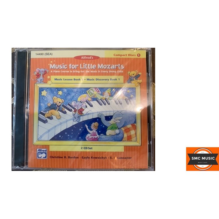 ALFRED'S Music For Little Mozarts Set-Lesson Book/WorkBook/Discovery ...