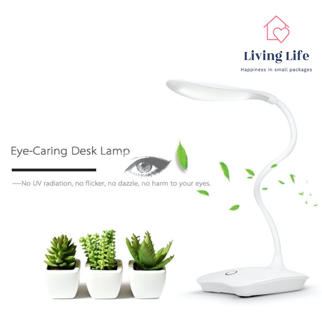 Living Life LED Desk Lamp 3 Modes Table Lamps Touch Control 360 ...