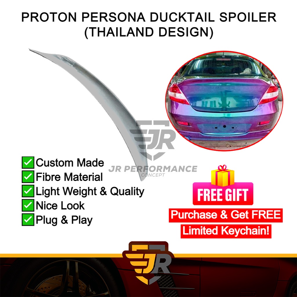 JR Custom Made Rear Thailand Ducktail Spoiler Proton Persona Itik ...