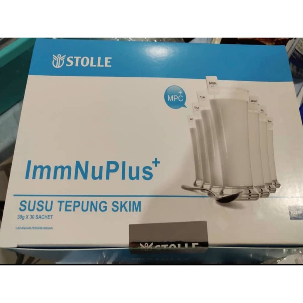 Milk Powder Stolle ImmNuPlus Skimmed Milk 30 pack 100% Authentic ...