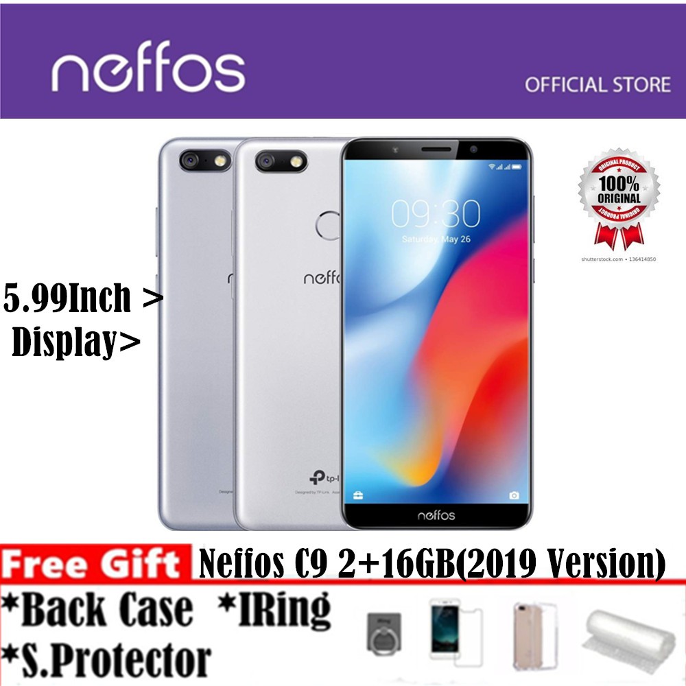TPLINK Neffos C9 2+16GB Rom (Official Neffos 2 Years Warranty) | Shopee ...