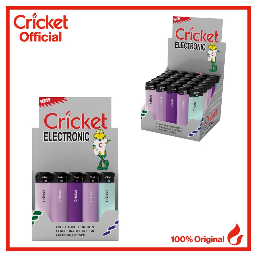 Cricket Lighters Electronic Haze Series (25 Pcs) | Shopee Malaysia