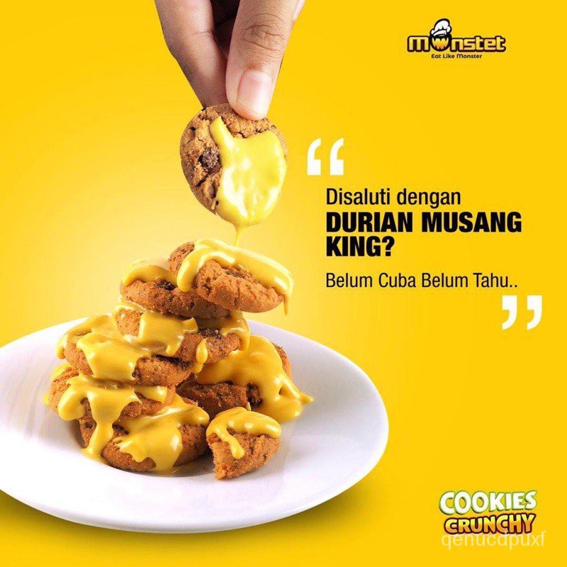 [Ready Stock] Cookies Durian/Cookies Chocolate Chip/Biskut/Cookies ...