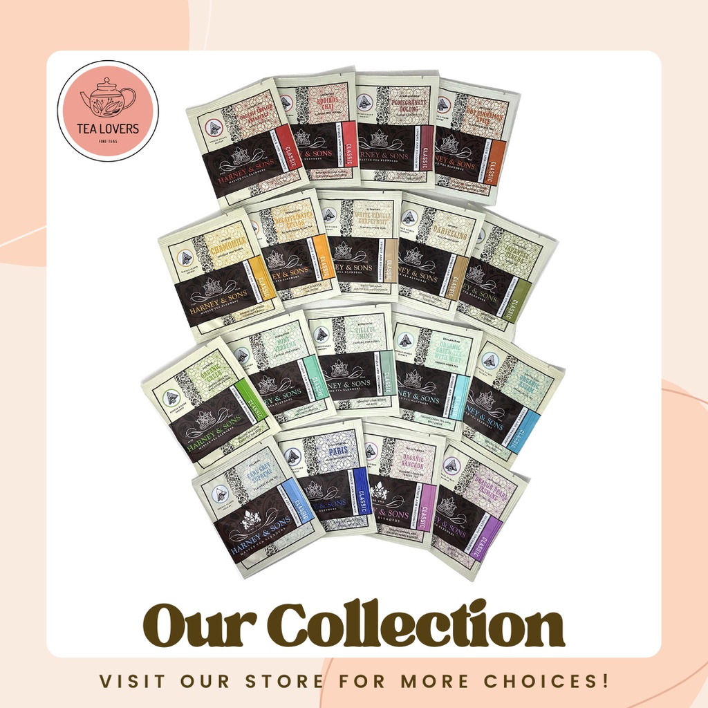 Harney & Sons Fine Teas, Trial Tea Pack (1 sachet) Mix & Match | Shopee ...