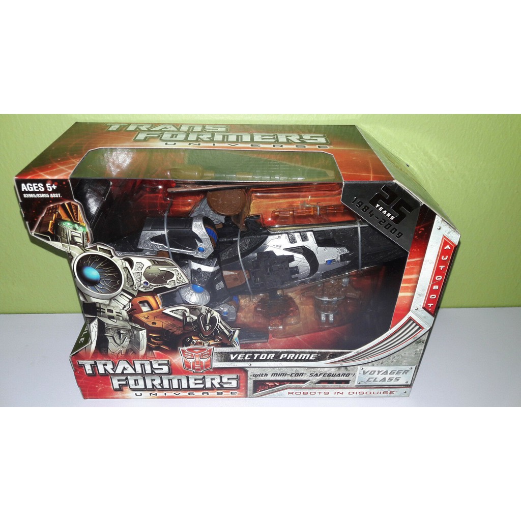 TRANSFORMERS UNIVERSE VECTOR PRIME SAFEGUARD MINICON CYBERTRON MISB ...