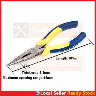 6" Inch Common Combination Plier Long Nose Plier Needle Nose Plier Wire ...