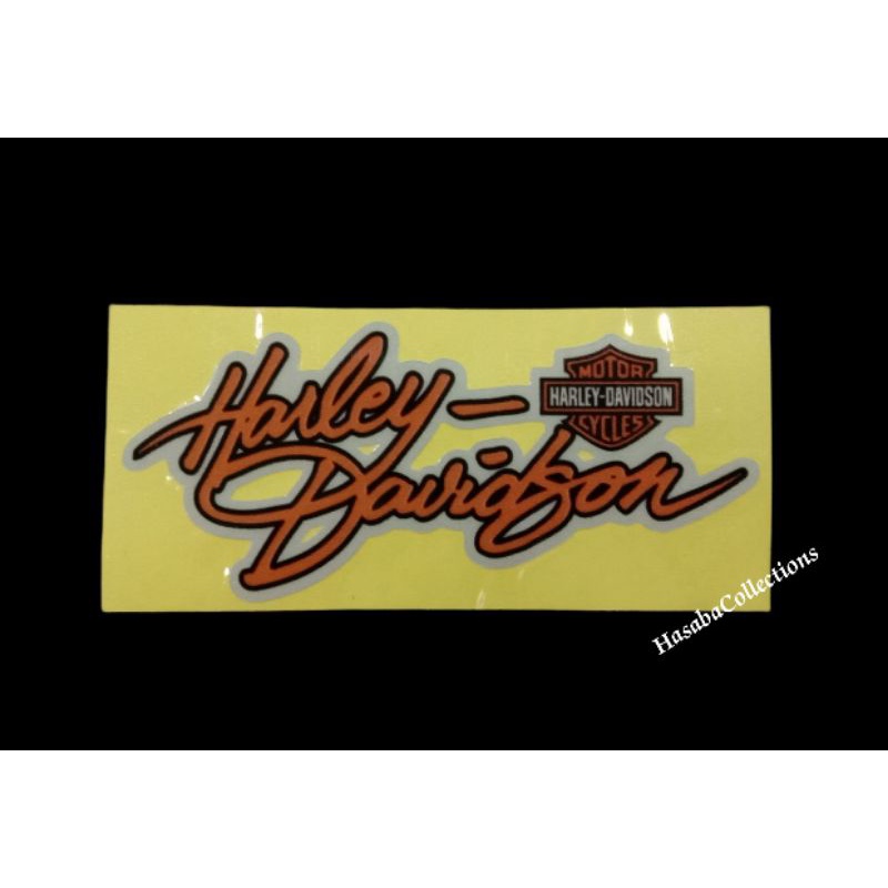 Sticker Harley Davidson HD logo | Shopee Malaysia