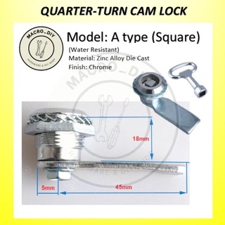 Panel Lock Cam Lock Quarter-turn Latch S socket Triangle socket Square ...