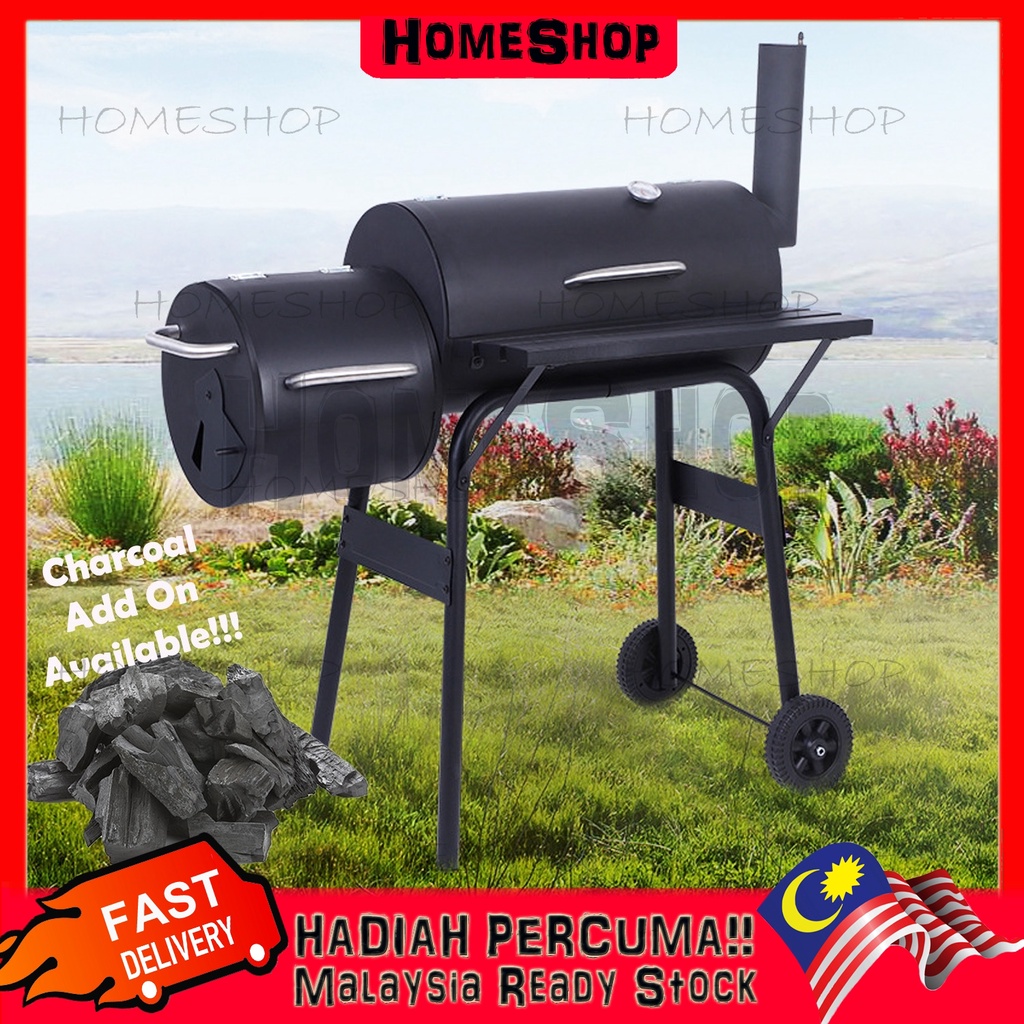 HomeShop Heavy Duty BBQ Barbecue Grill Outdoor Classic Barbeque Luxury Outdoor Charcoal Bbq ...