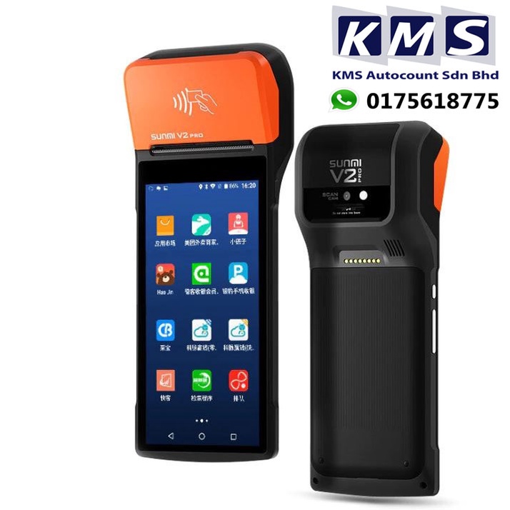SUNMI V2 Pro Handheld POS (2gb Ram , 16gb ROM) | Shopee Malaysia