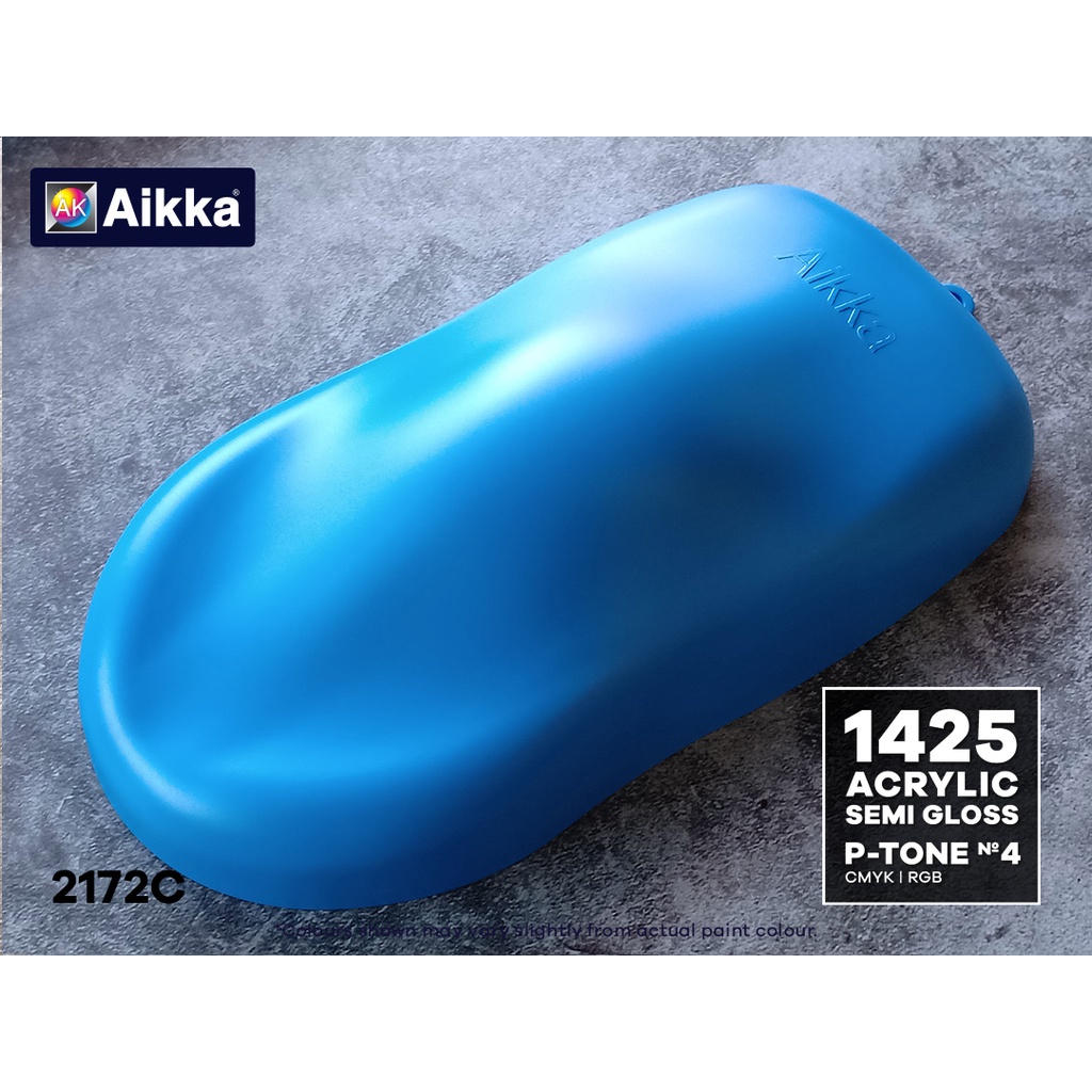 AIKKA Paint PANTONE Colour 2172C / 1425 ACRYLIC SEMI GLOSS PAINT ...